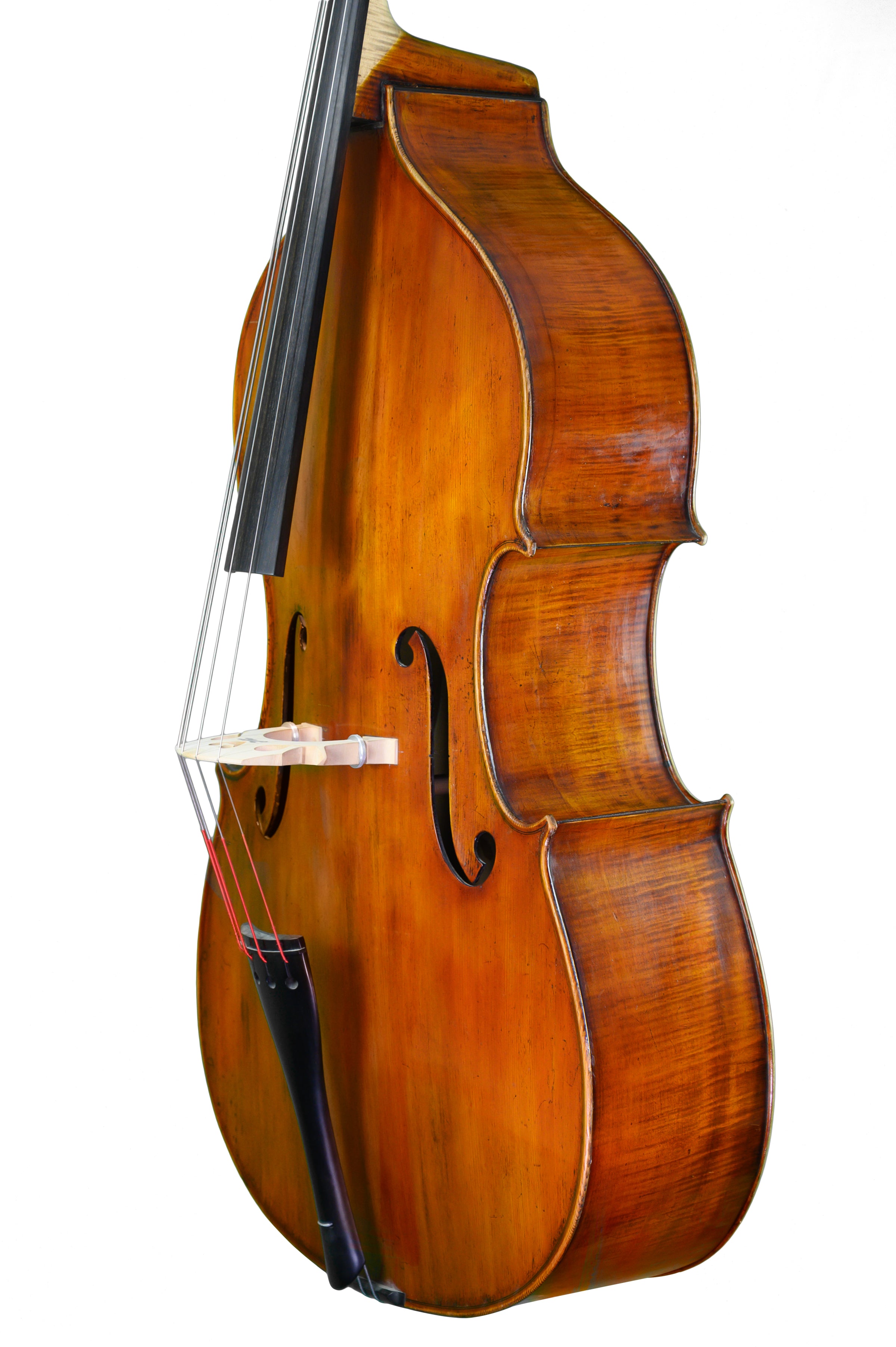 Hungarian Double Bass Labelled Luigi de Enthhke filii (sic) Gabriel, N ...